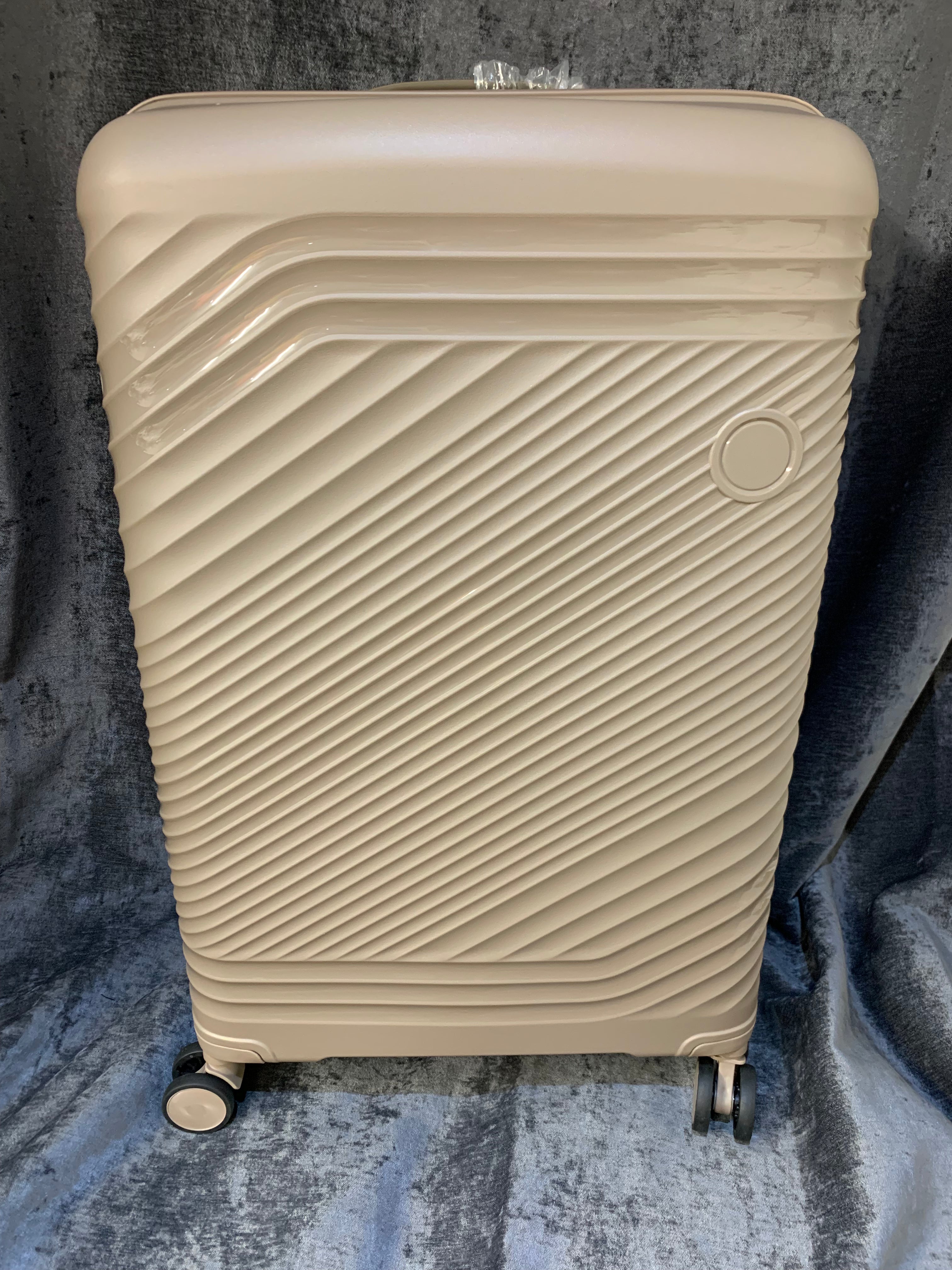 Khaki Large Hard Shell Suitcase (S779) – Big Brands Direct